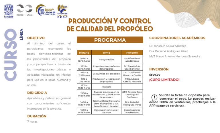 Curso de Producción de Propóleo en México | PDF