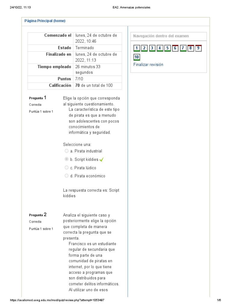 EA2. Amenazas Potenciales | PDF | Virus de computadora | Hacker de seguridad