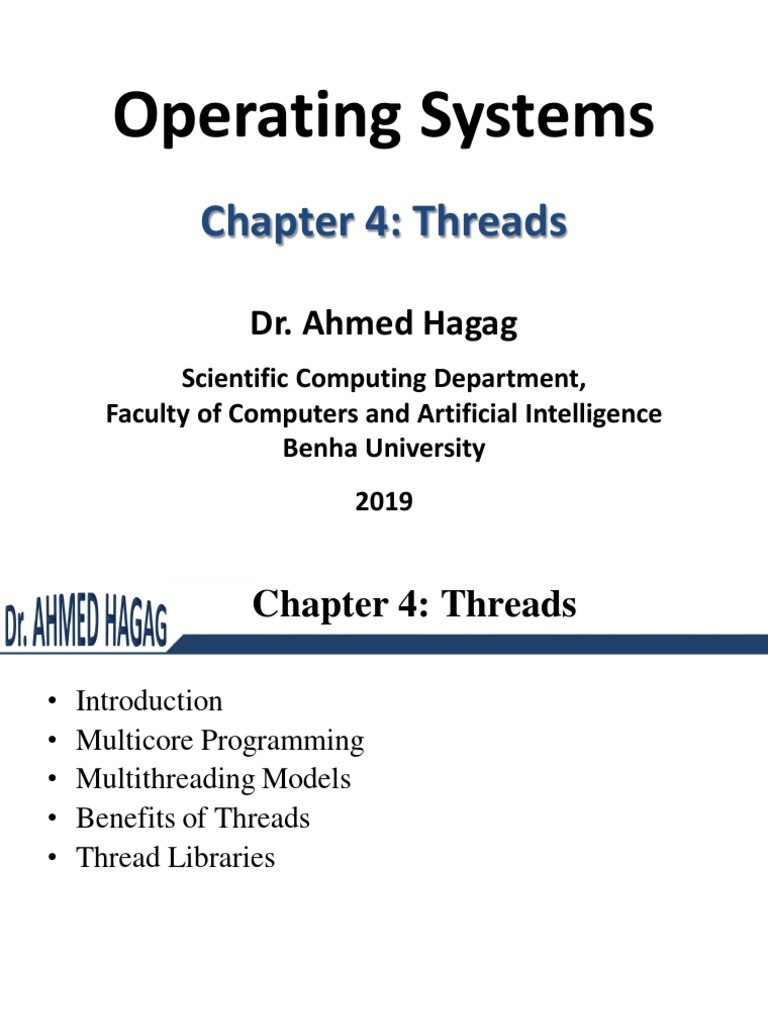 OS Ch04 | PDF | Thread (Computing) | Operating System