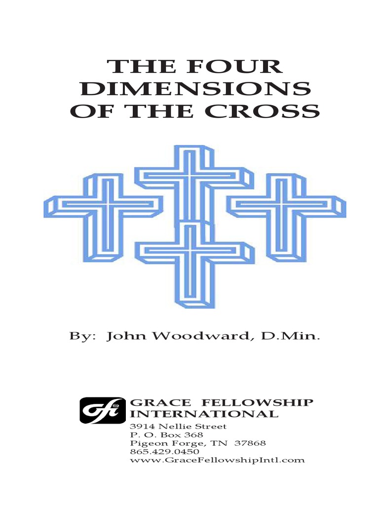 Four Dimensions of The Cross | PDF | Jesus | Grace In Christianity