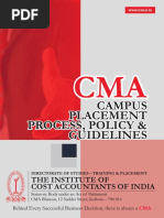 CMA Campus Placement April-May 2025 | PDF | Management Accounting ...