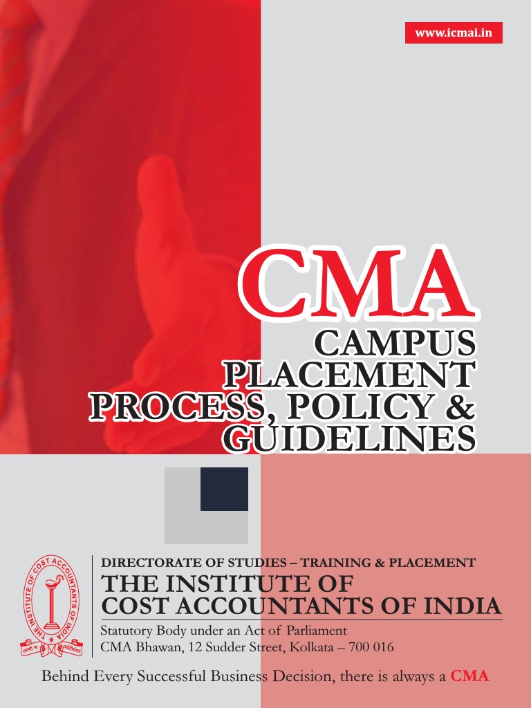 CMA Placement | PDF | Management Accounting | Accountant