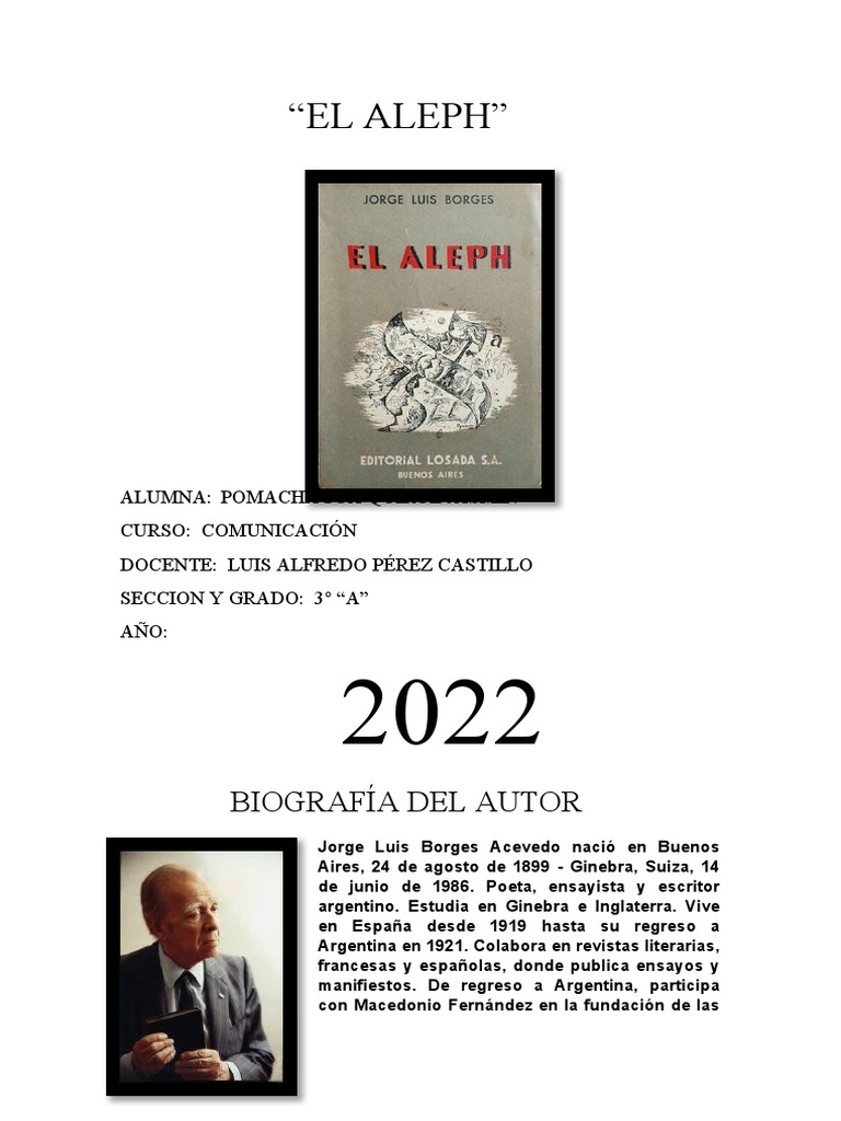 El Aleph | PDF