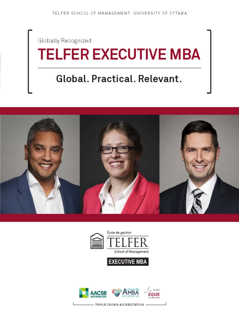 Telfer Executive Mba Brochure 2022 | PDF | Strategic Management ...