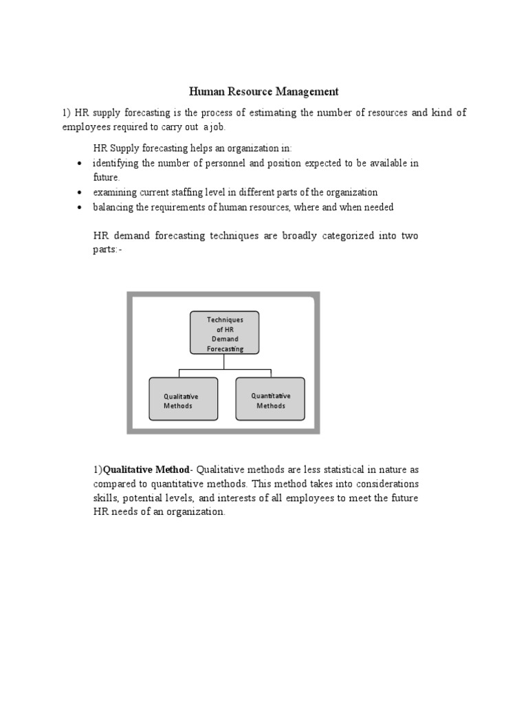 Essentials of HRM Assignment | PDF | Forecasting | Human Resource Management