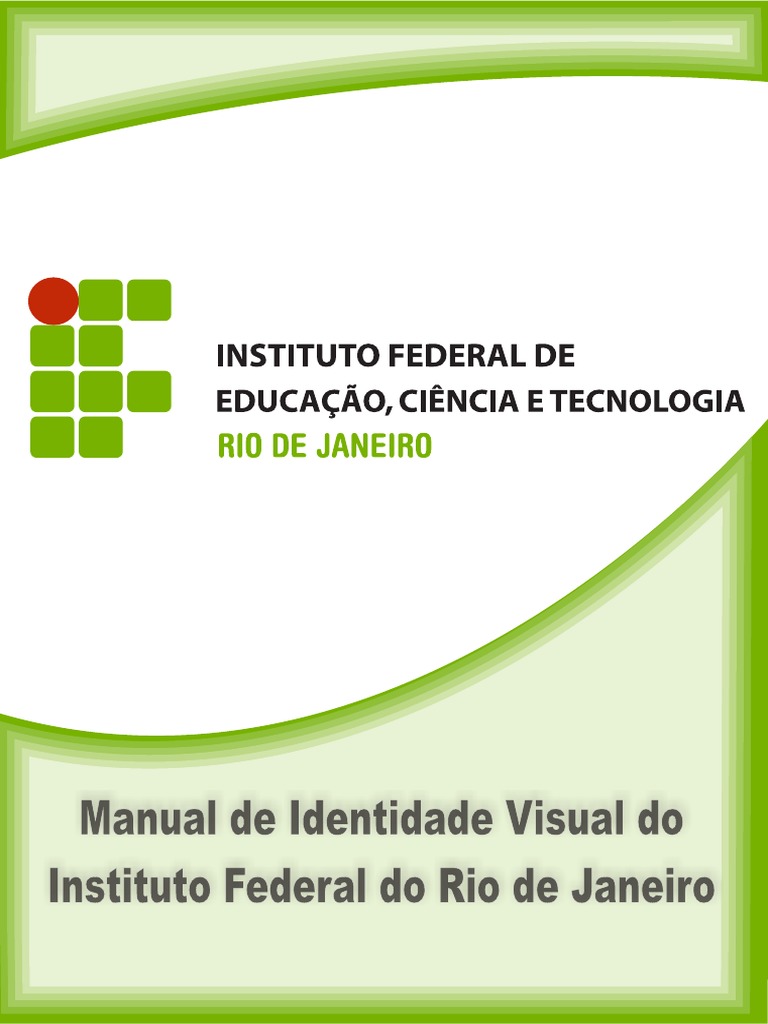 IFRJ - Manual de Identidade Visual Do Instituto Federal Do Rio de ...
