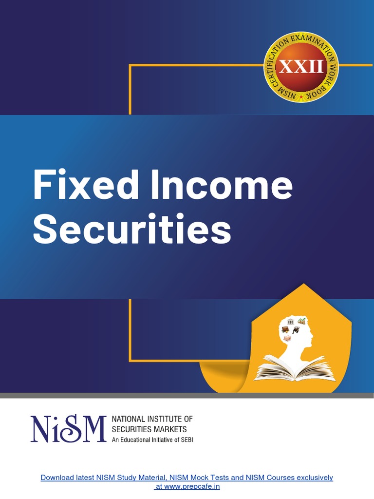 NISM Series XXII Fixed Income Securities Workbook May 2021 | PDF | Debt ...