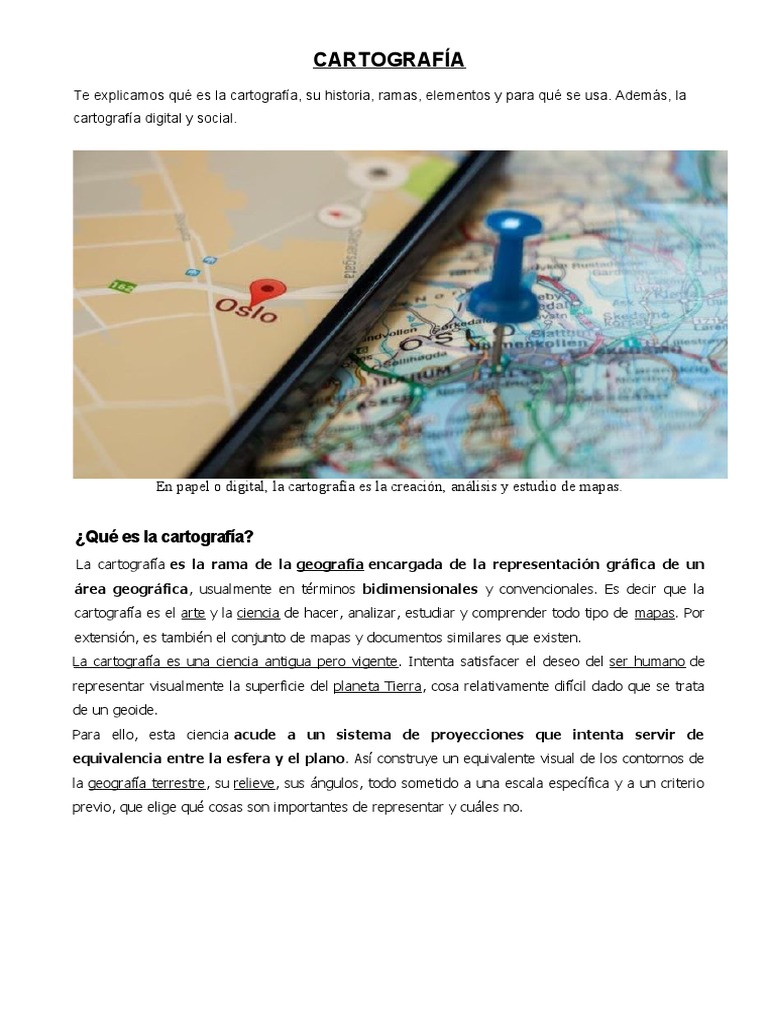 T.S.Y C Vi Cartografía | PDF | Cartografía | Capitalismo