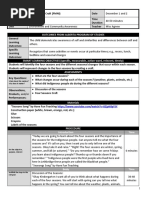 Cda II RC I-3 Weekly Plan | PDF | Nature