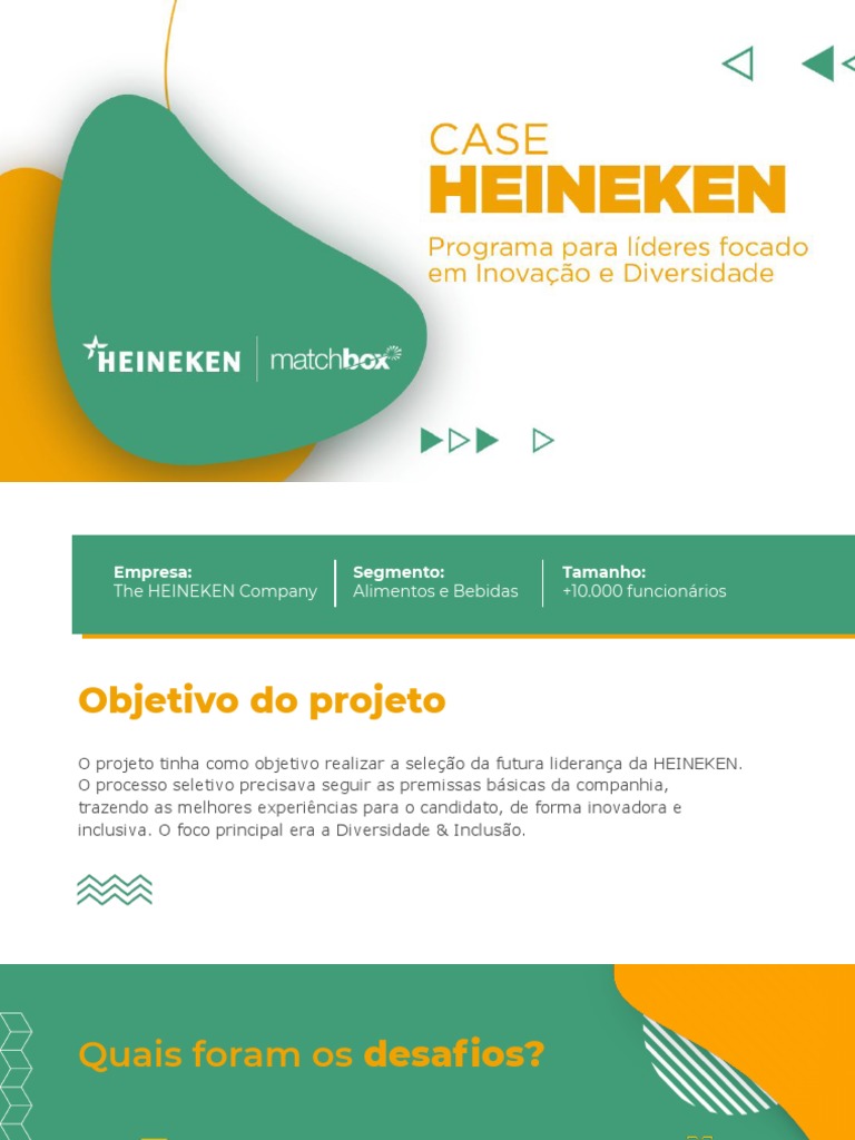 Case - Heineken | PDF | Inovação | Gestão de recursos humanos