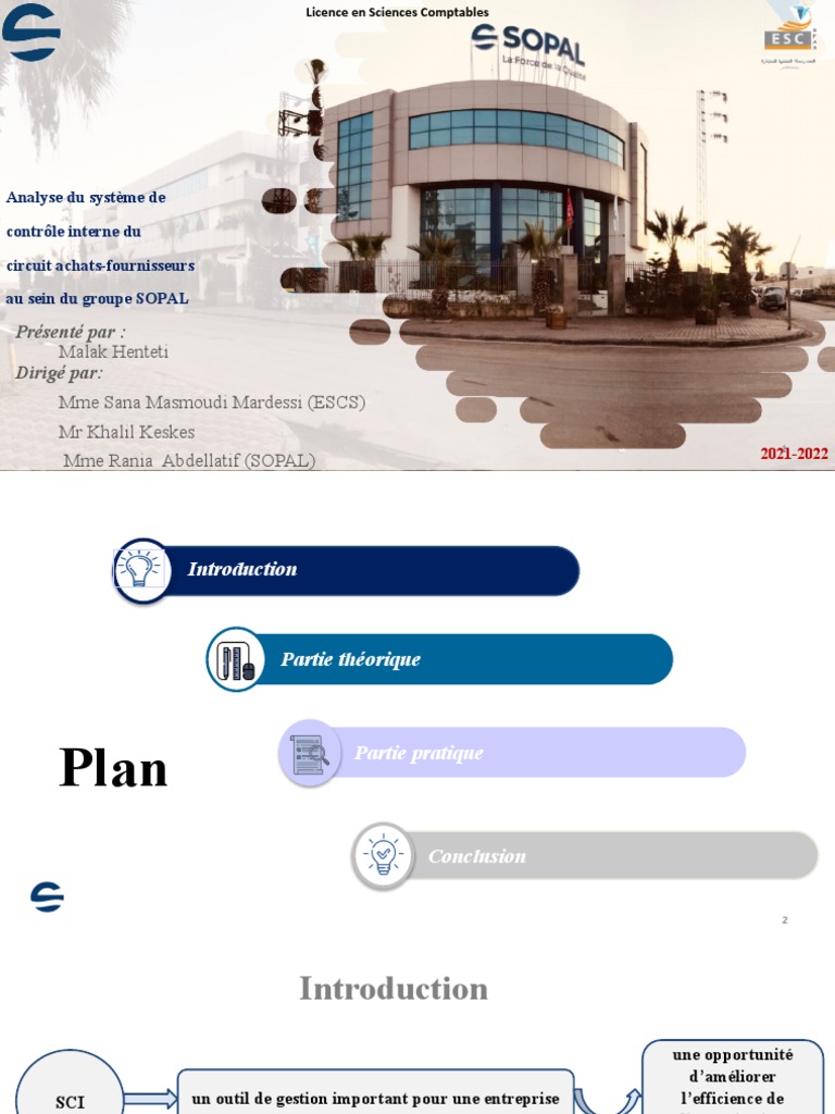 Présentation Pfe Malak 2 (Enregistrement Automatique) | PDF | Contrôle interne | Business