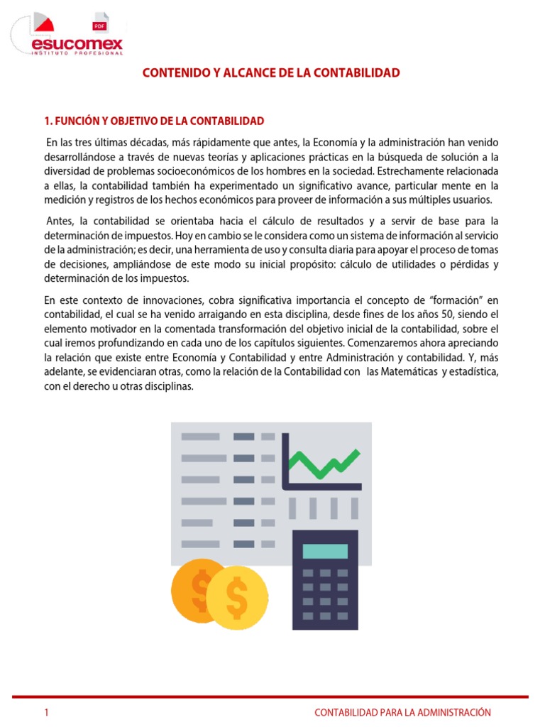 Contenido y Alcance de La Contabilidad | PDF | Contabilidad | Business