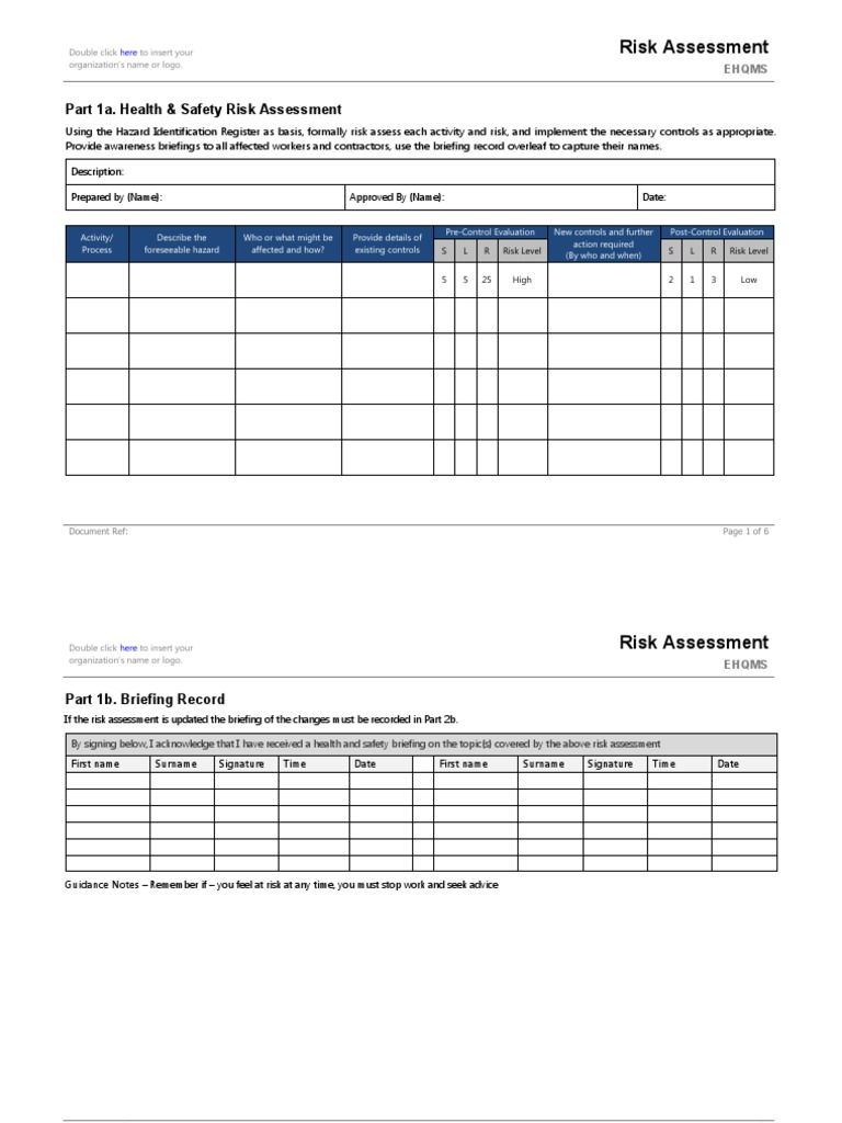 08 OHS Hazard Assessment | PDF | Risk | Risk Assessment