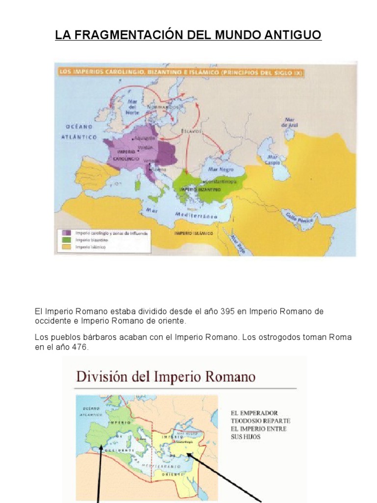 2 Eso Tema 1 | PDF | imperio Bizantino | Bárbaro