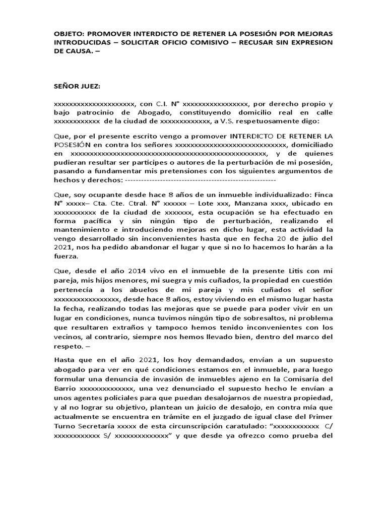 Interdict o | PDF | Esfera pública | Separación de poderes