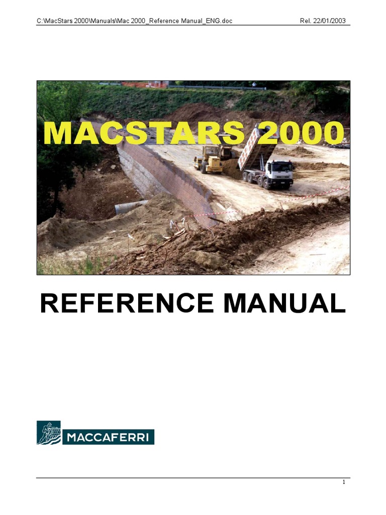 MacStars 2000 Reference Manual | PDF | Applied And Interdisciplinary ...