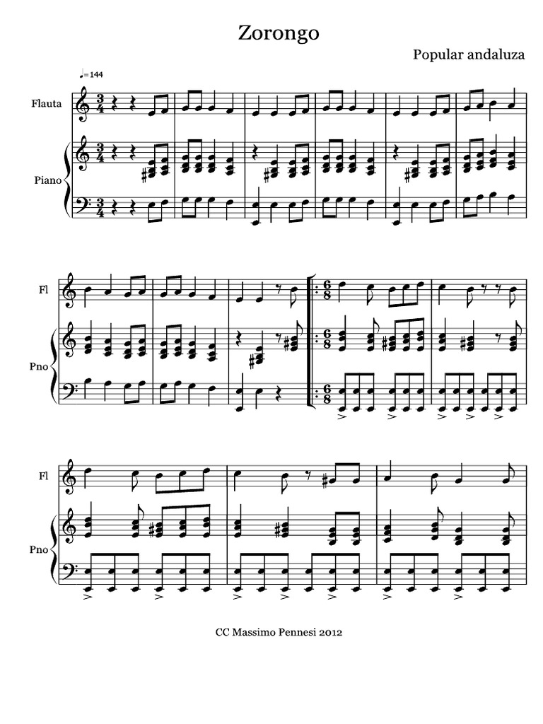 Zorongo Gitano | PDF