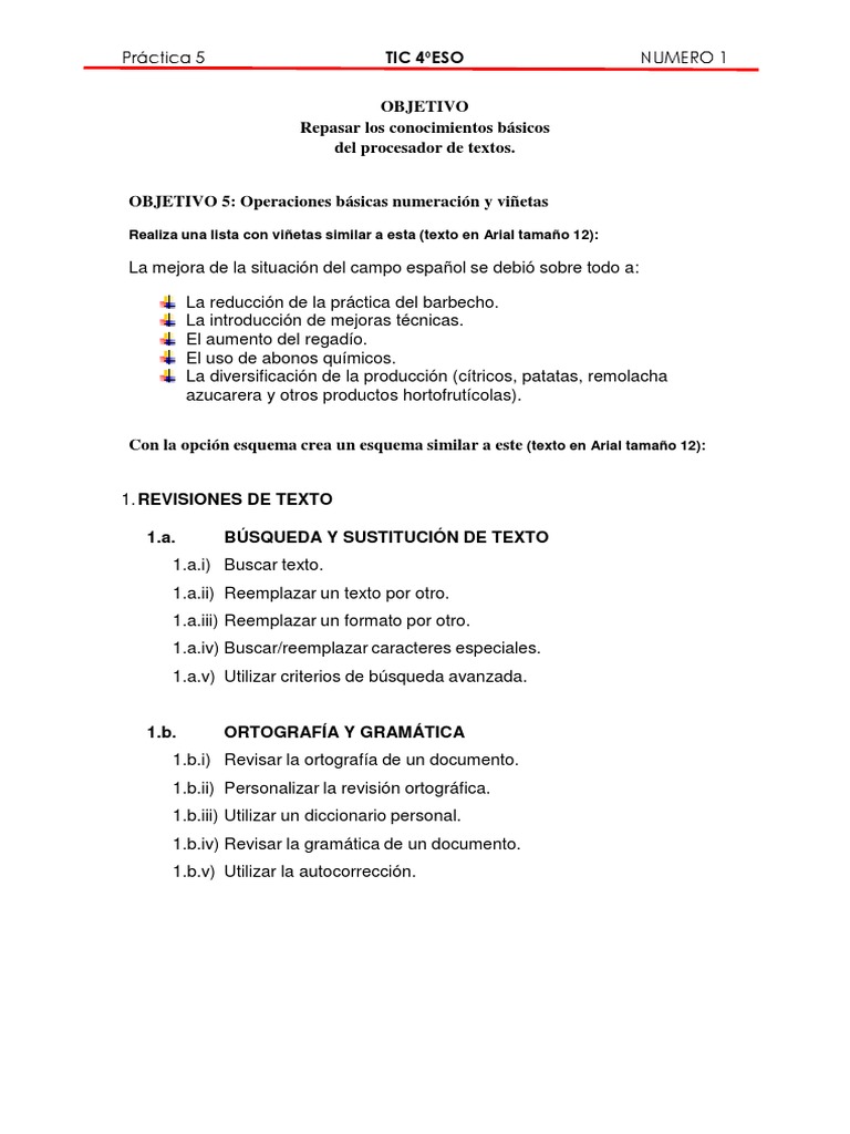 Actividad Tic 4to Eso | PDF | Informática