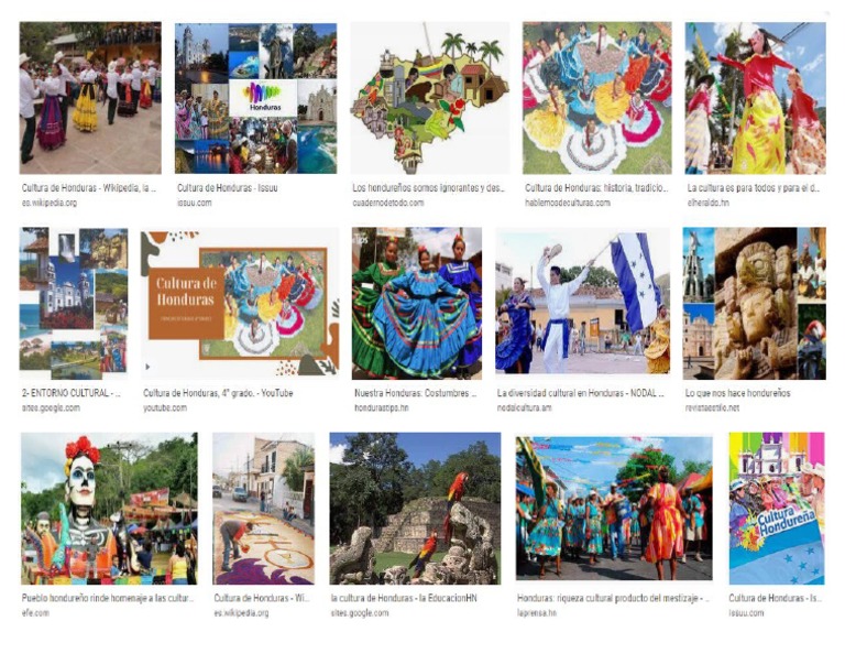 Cultura de Honduras | PDF