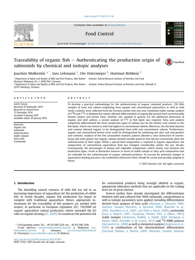 Food Control Volume 53 Issue 2015 (Doi 10.1016 - J.foodcont.2015.01.003 ...