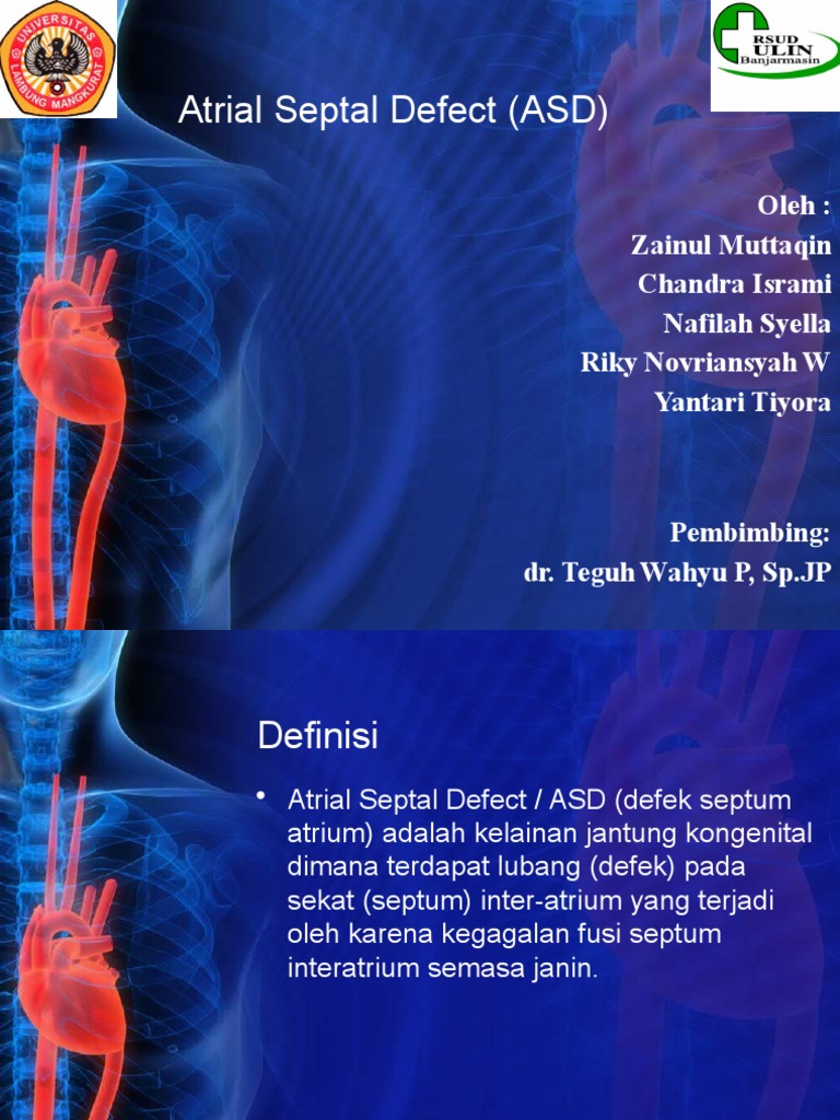 Panduan Atrial Septal Defect | PDF