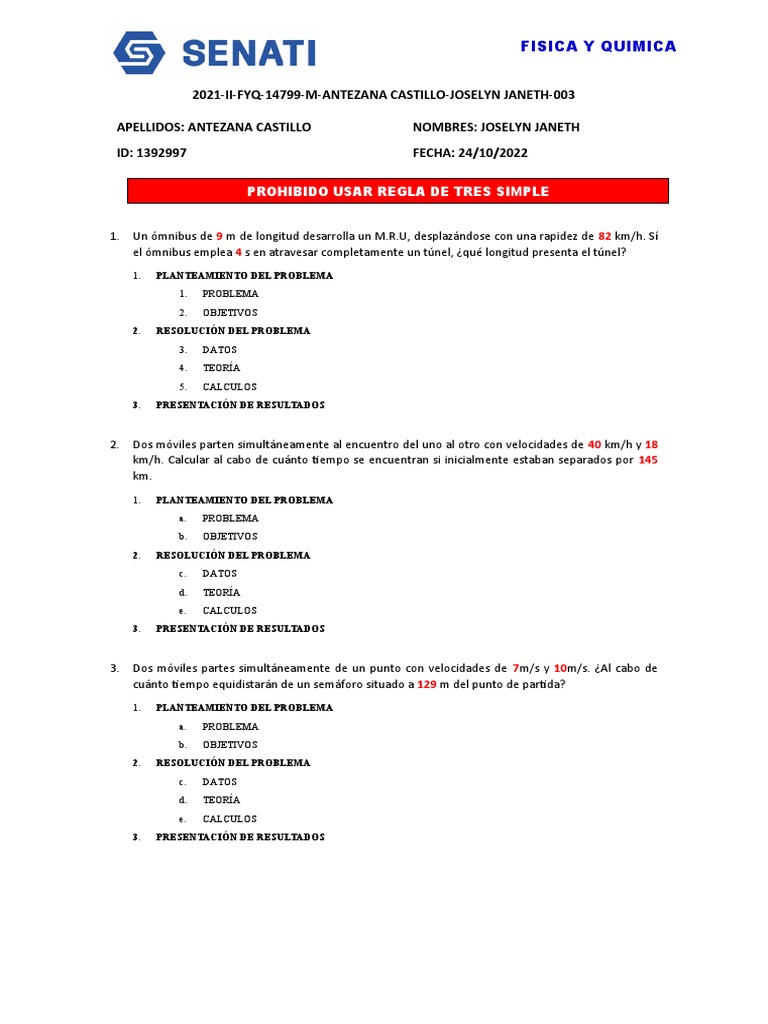 2021 Ii FQ 14799 M Tarea 003 | PDF | División (Matemáticas) | Álgebra