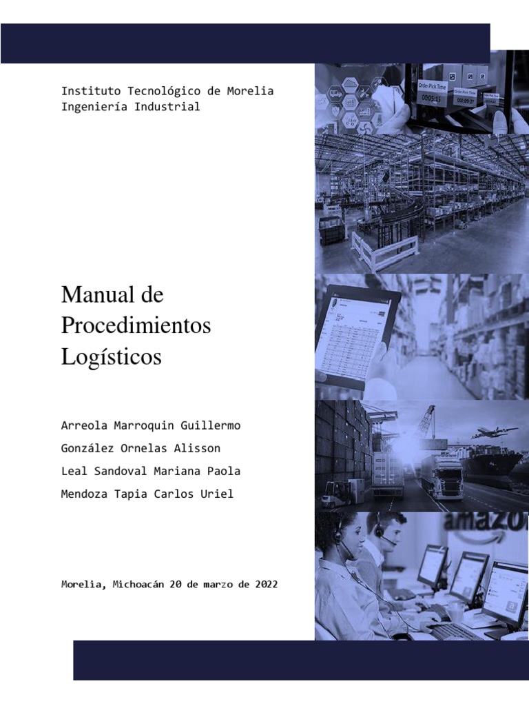 Manual de Procedimientos Logísticos | PDF | Logística | Business