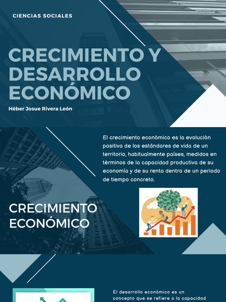 Crecimiento y Desarrollo Económico | PDF | Crecimiento económico | Desarrollo economico