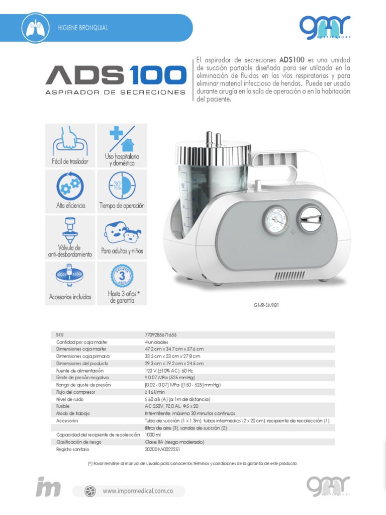 Aspirador Ads100 | PDF