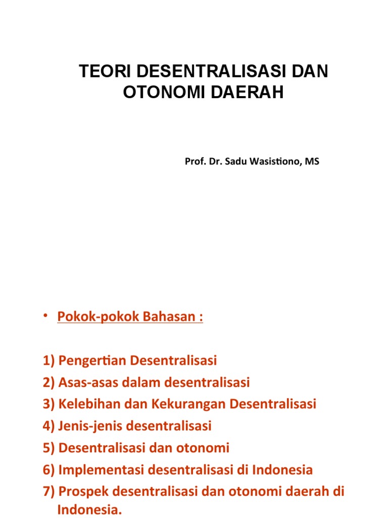 Dokumen - Tips Prof DR Sadu Wasistiono Ms | PDF