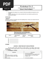 Step by Step Van Gogh Colour Pencils Bedroom | PDF | Pencil | Drawing