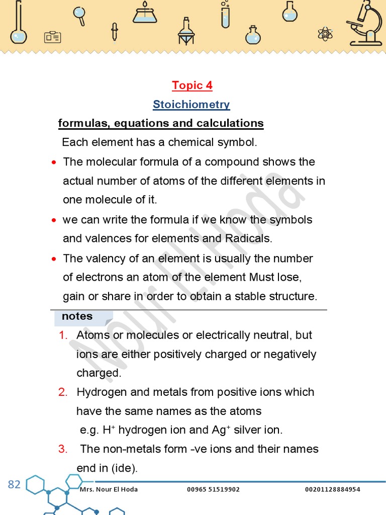 Stoichiometry Fundamentals: Calculating Molecular Formulas, Writing and ...