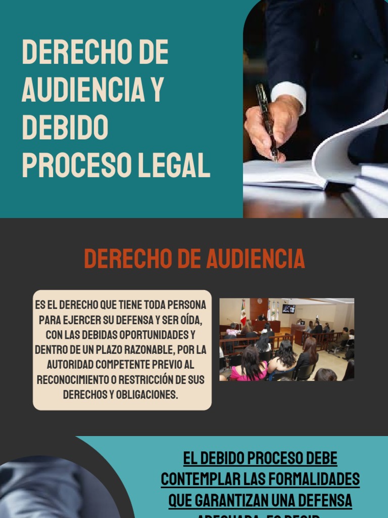 Derecho de Audiencia y Debido Proceso Legal - Garcia Abril | PDF ...