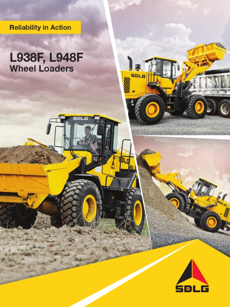 SDLG L938F L948F Wheel Loader Brochure | PDF | Horsepower | Vehicles