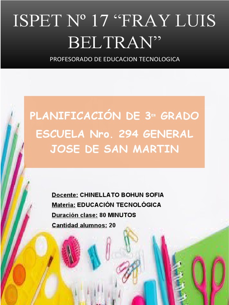 3 - Tercer Grado | PDF | Herramientas