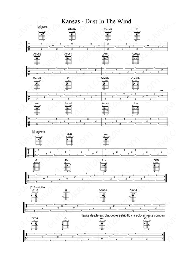 Dust in The Wind | PDF