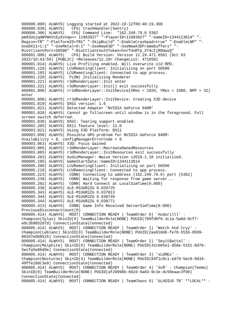2022 10 12T00 48 19 - R3dlog | PDF | Computer Science | Computer Hardware