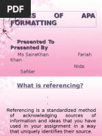 APA Referencing Abbreviations Guide | PDF