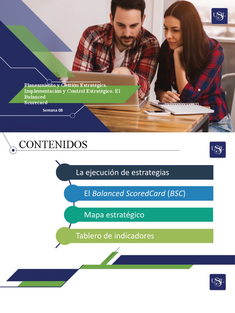 PyGE Semana 8-Implementación y Control Estratégico. Balanced Scorecard ...