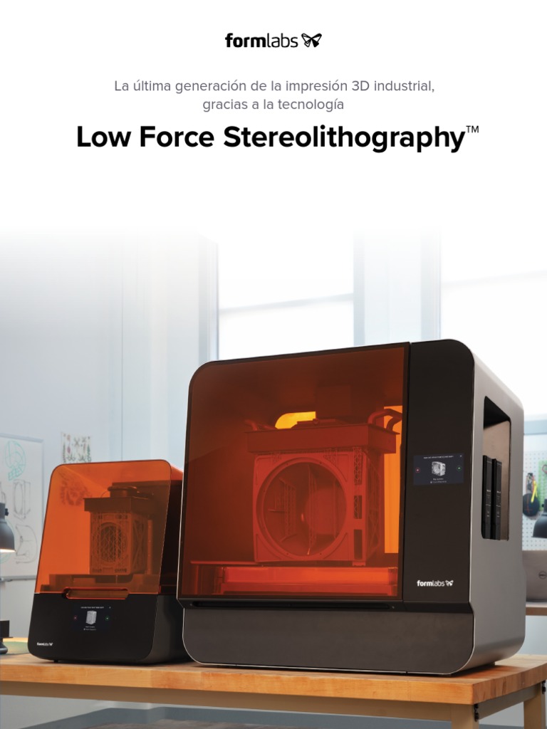 Formlabs 3D Printers - LFS | PDF | Impresión 3d | Informática