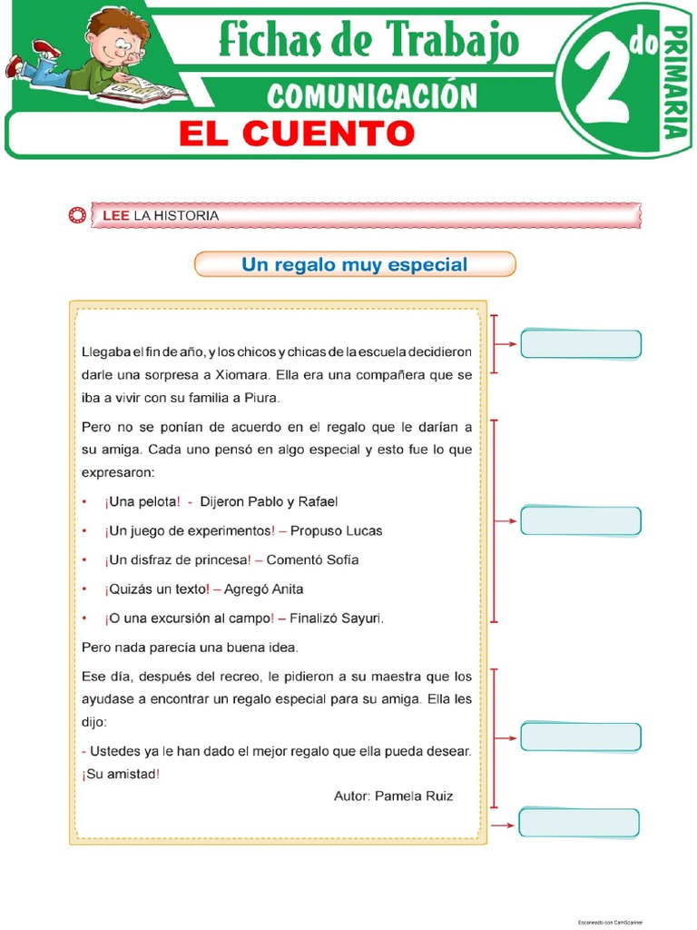 El Cuento para Segundo Grado de Primaria | PDF