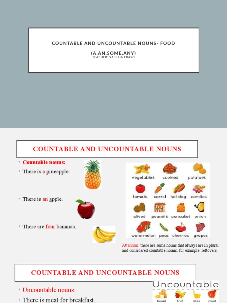 Uncountable Nouns