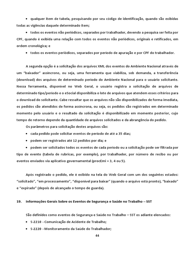 Manual de Orientação SST | PDF