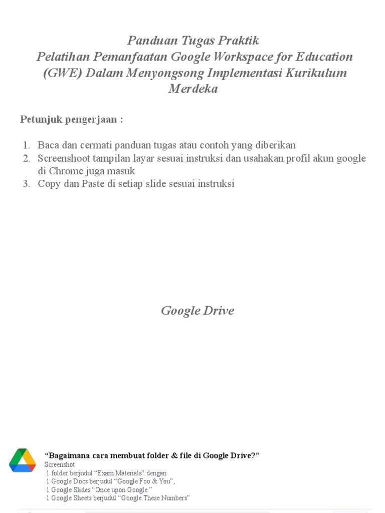 Panduan Tugas | PDF