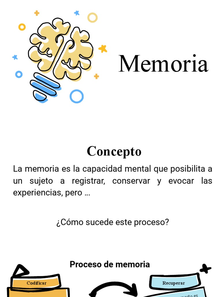 Memoria | PDF | Memoria | Información