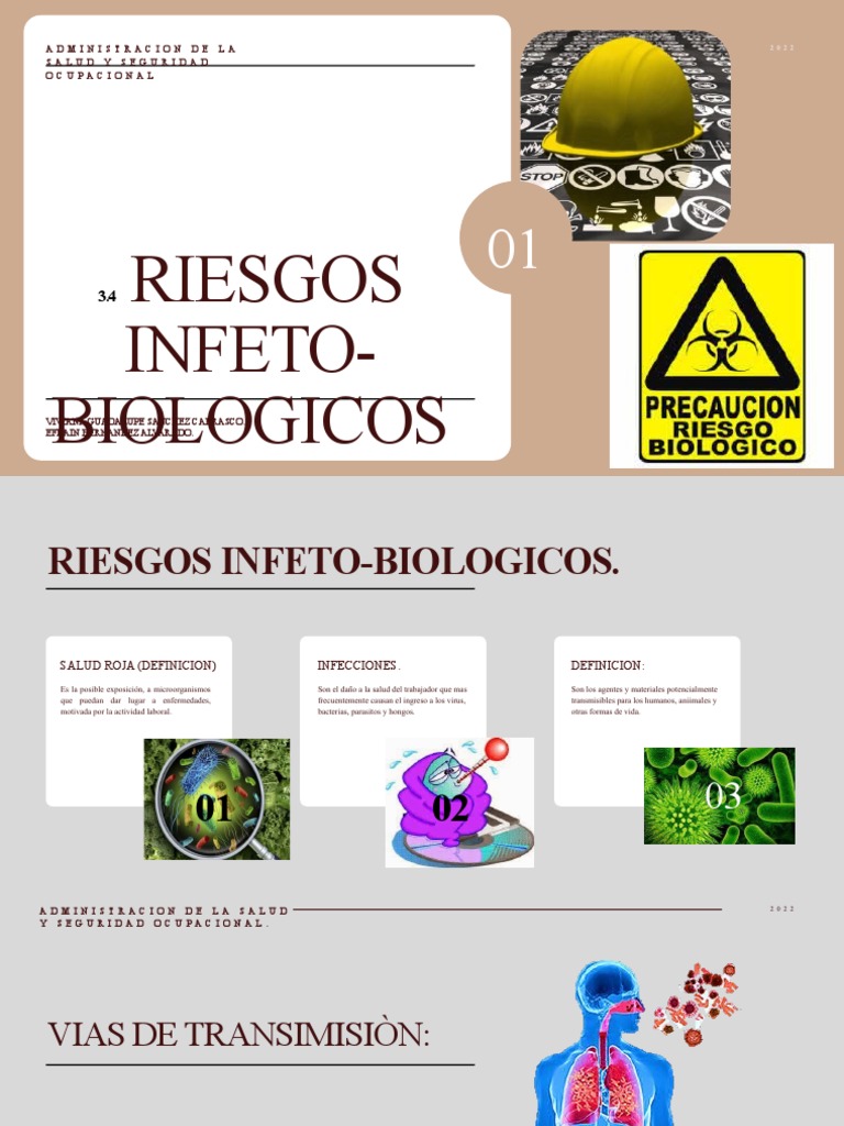 Riesgo Infecto-Biologicos. | PDF | Microorganismo | Infección