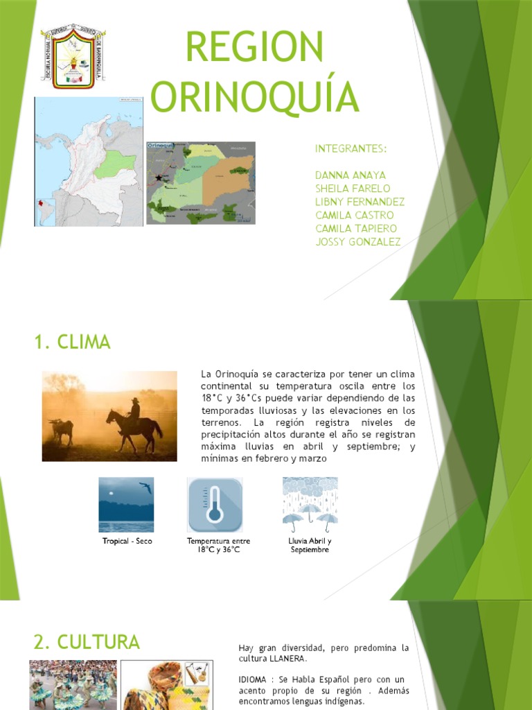 Region Orinoquia | PDF | Comida y bebida