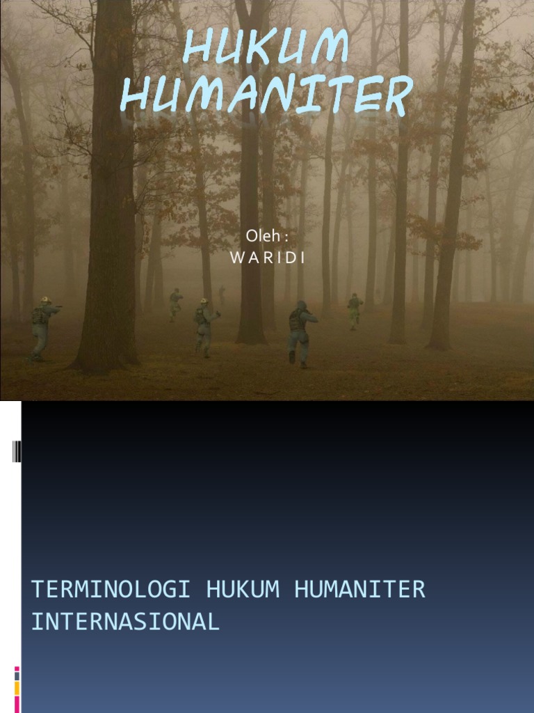 Hukum Humaniter | PDF