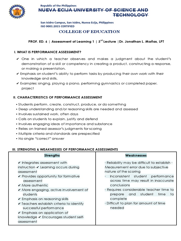 PA Product vs. Process | PDF | Rubric (Academic) | Educational Assessment
