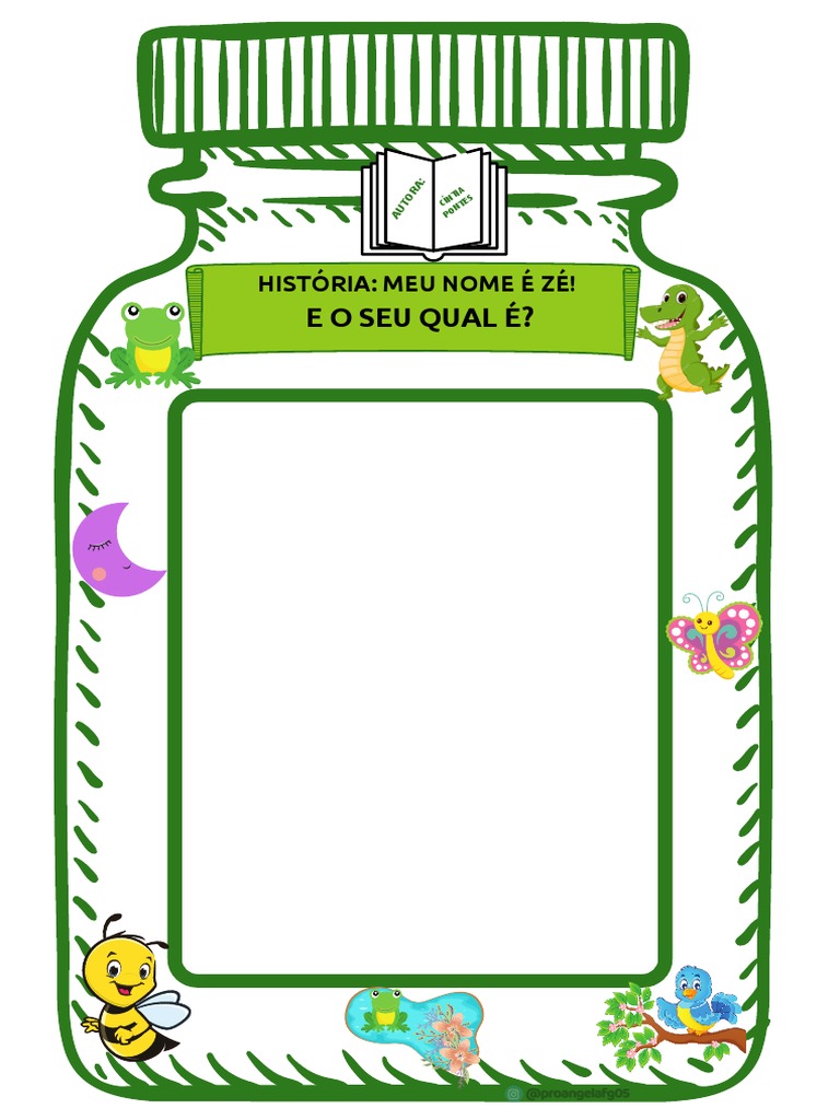 História Meu Nome É Zé e o Seu Qual É | PDF